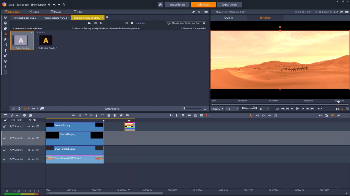 Highlights zum Video-Lernkurs Volume 2 für Pinnacle Studio 26 (alle Versionen) - Film Bearbeitung