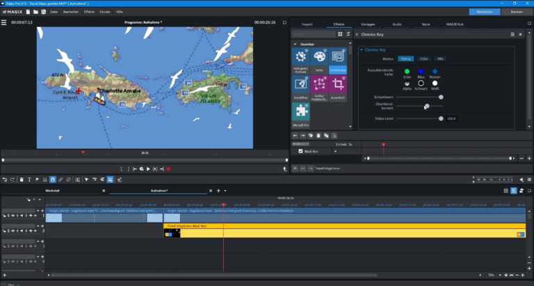 Reiserouten-Erstellung und Animation mit MAGIX Travel Maps - Film ...